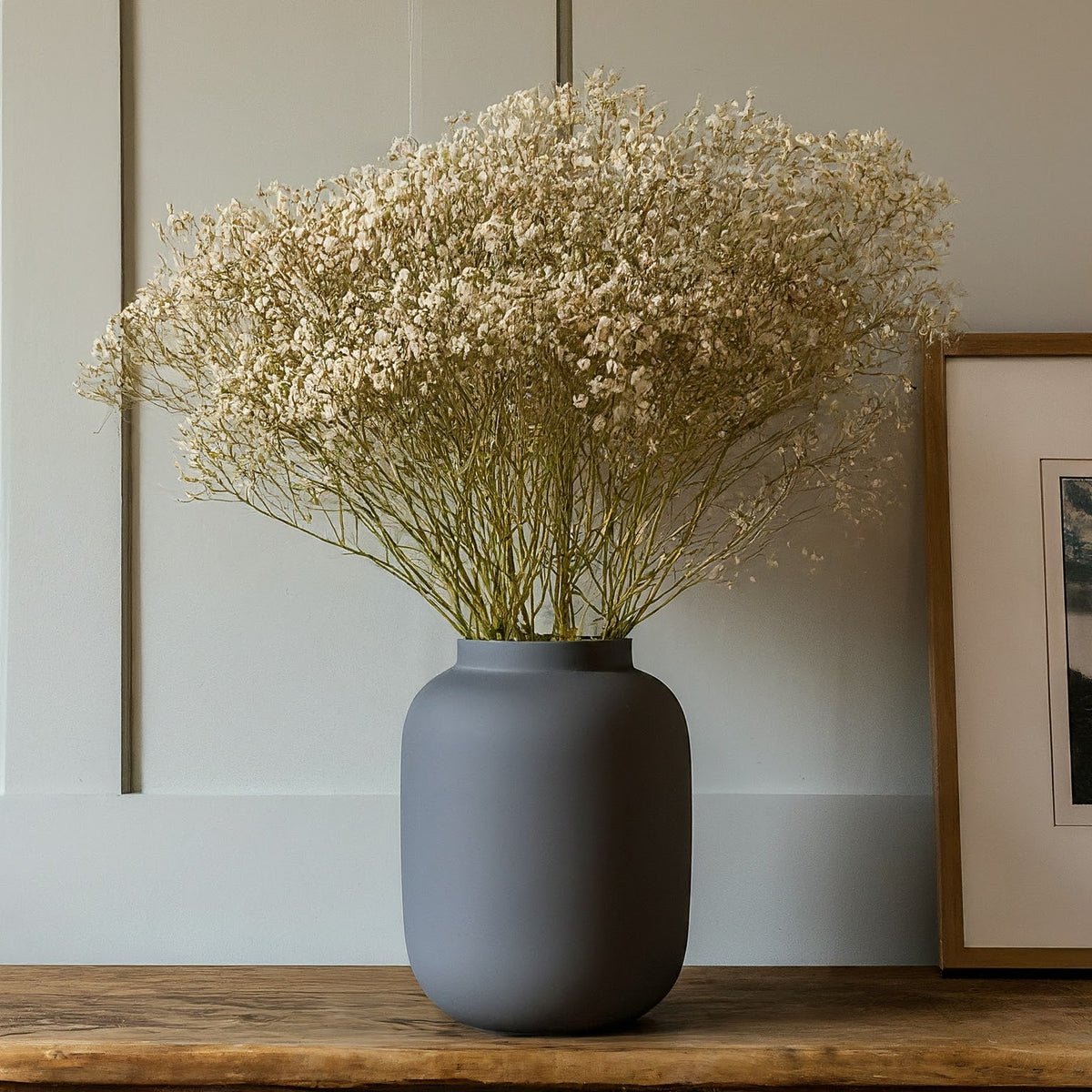 Preserved Dried Gypsophila 70cm natural bunch – Desert Dreams Dried Flowers
